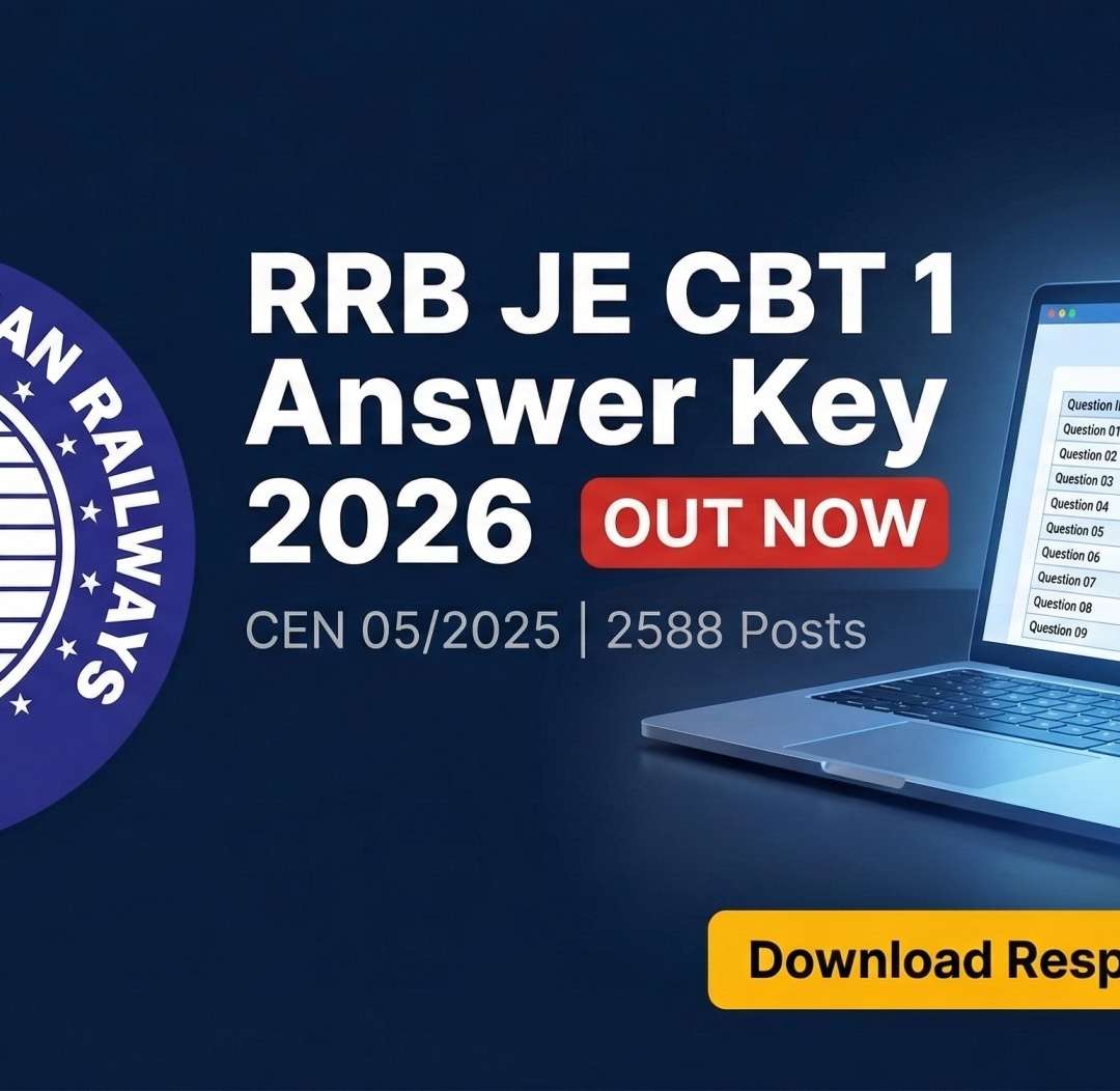 B.Tech Pass Govt Answer Key Update 2026 - R... | Result Guru